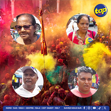 Holi : Une explosion de couleurs, de joie et d’unité | TOP FM Mauritius